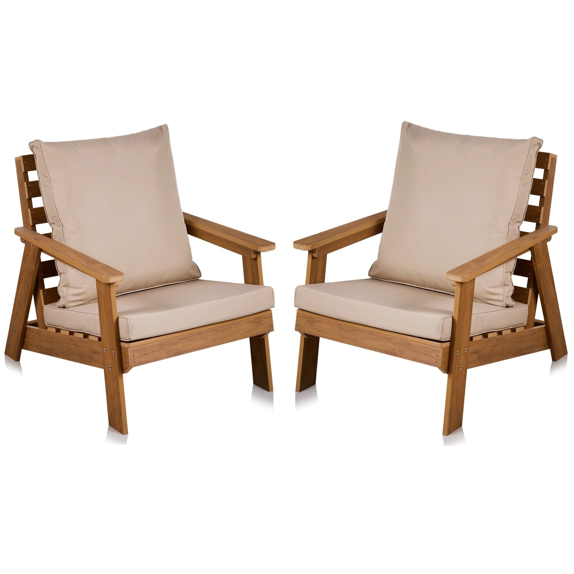 Alfresia Polywood Lounge Chairs | Set of 2 | Alfresia